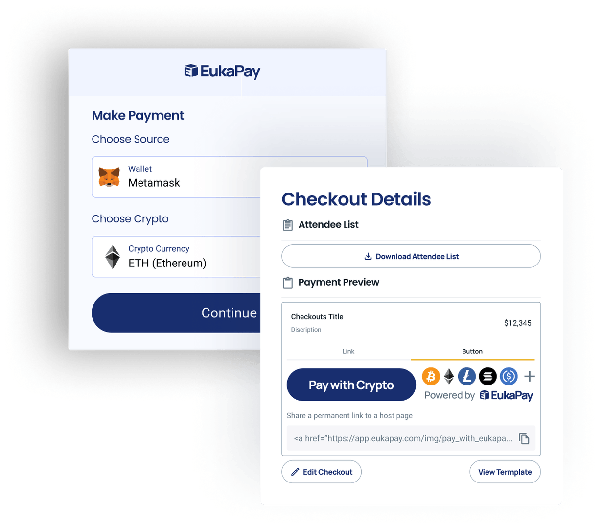 EukaPay: Accept Crypto Payments and Get Paid in Dollars